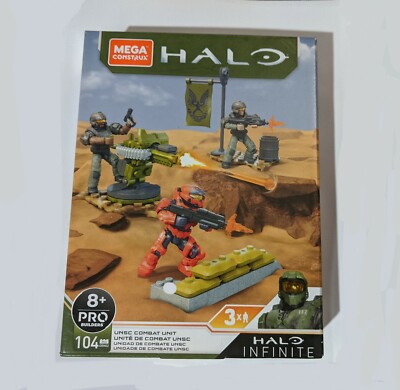 UNSC COMBAT UNIT GRN02 - HALO INFINITE MEGA CONSTRUX BXz1/9 | eBay