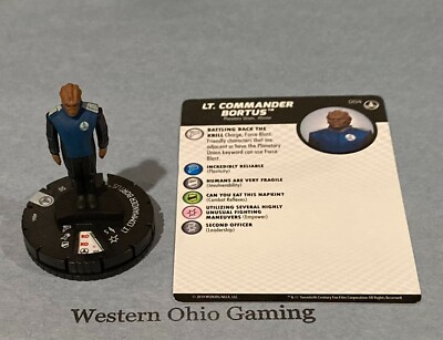 Heroclix Lt. Commander Bortus #004 USED Star Trek The Orville Single ...