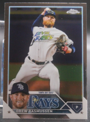 Drew Rasmussen (Rays) - 2023 Topps Chrome #210 | eBay