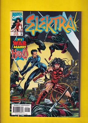Elektra 1998 comic (Marvel comics) - No. 15 | eBay Australia