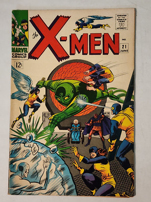 X-MEN #21 1966 MARVEL COMICS FROM WHENCE COMES DOMINUS? | eBay