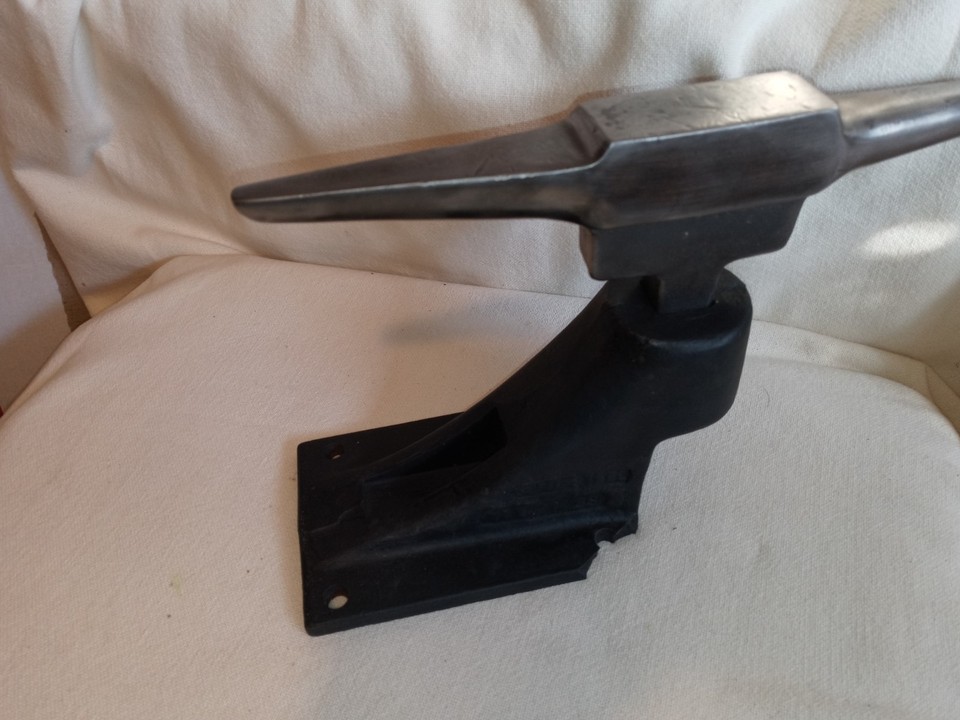 DIXON Jeweler Silversmith’s NO.12, Vintage T Stake Anvil Shape, W/Stand ...