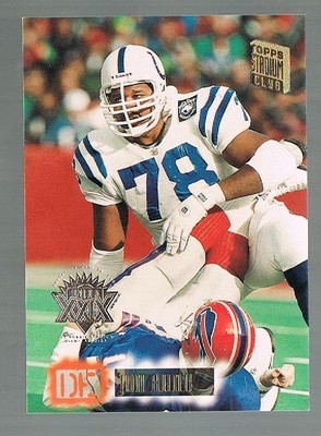 1994 Stadium Club Super Bowl XXIX JON HAND #89 Colts / alabama | eBay