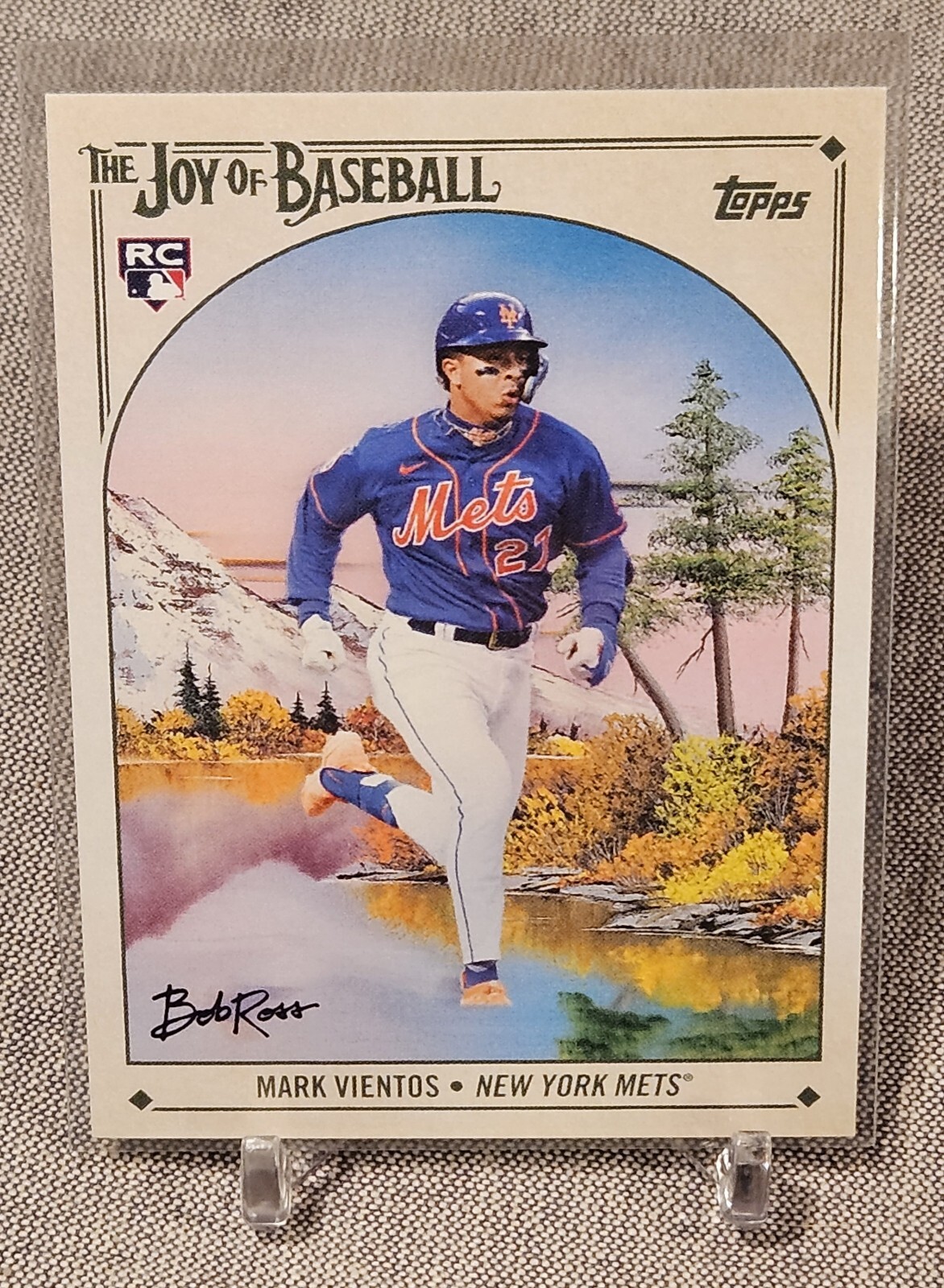 2023 Topps X Bob Ross The Joy of Baseball MARK VIENTOS Rookie Card #83 ...