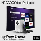*NEW* HP CC200 Projector 1080p with ROKU Express Streaming Player and ...