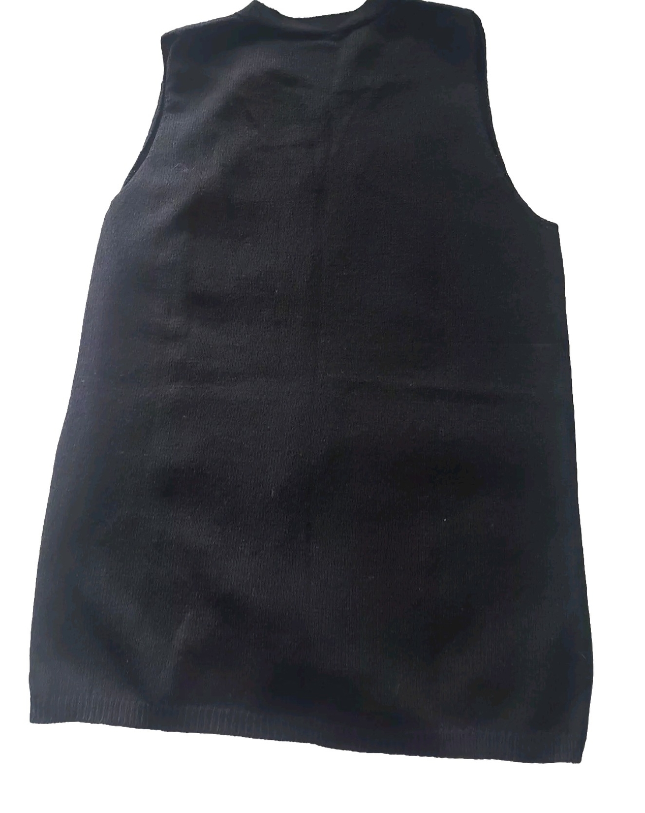 DUNA VINTAGE BUTTON DOWN SWEATER VEST BLACK SIZE MEDIUM | eBay