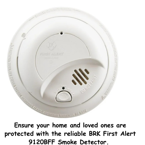 BRK First Alert 9120BFF Smoke Detector - Hardwired with Battery Backup ...