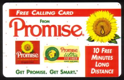 10m Promise Fat Free Margarine & 65% Vegetable Oil Spread (1997) USED ...