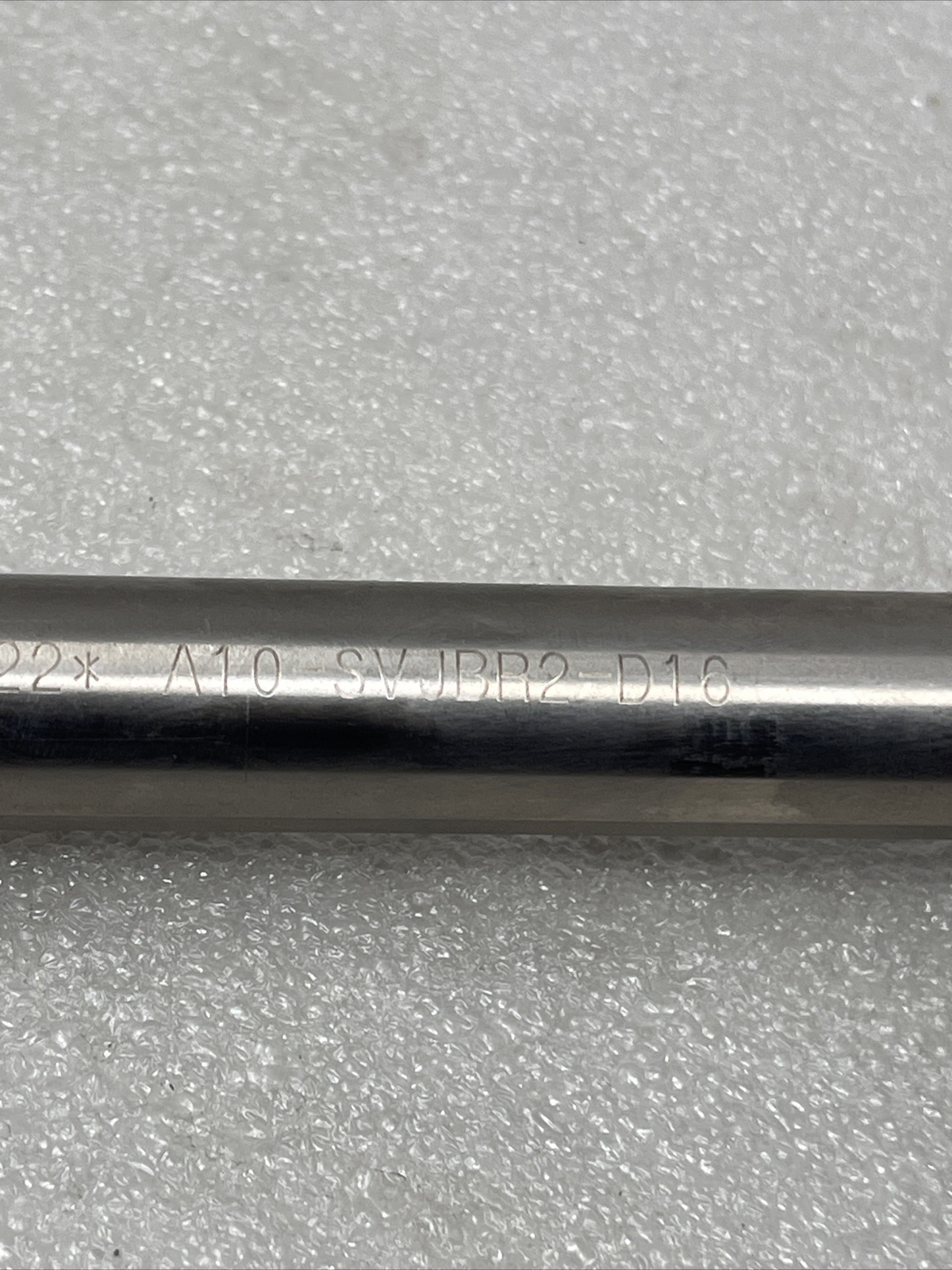 Tungaloy A10-SVJBR2-D16 Indexable Boring Bar 5/8" Shank, HSS, 7” OAL | eBay