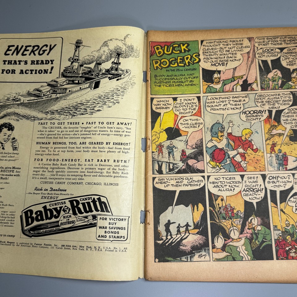 Buck Rogers #5 Eastern Color Comics 1943 Famous Funnies | eBay