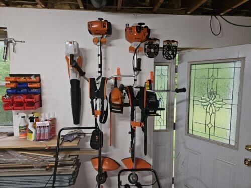 3 KOMBI STORAGE HOOKS HANGER FOR STIHL EDGER TRIMMER BLOWER PRUNER ...