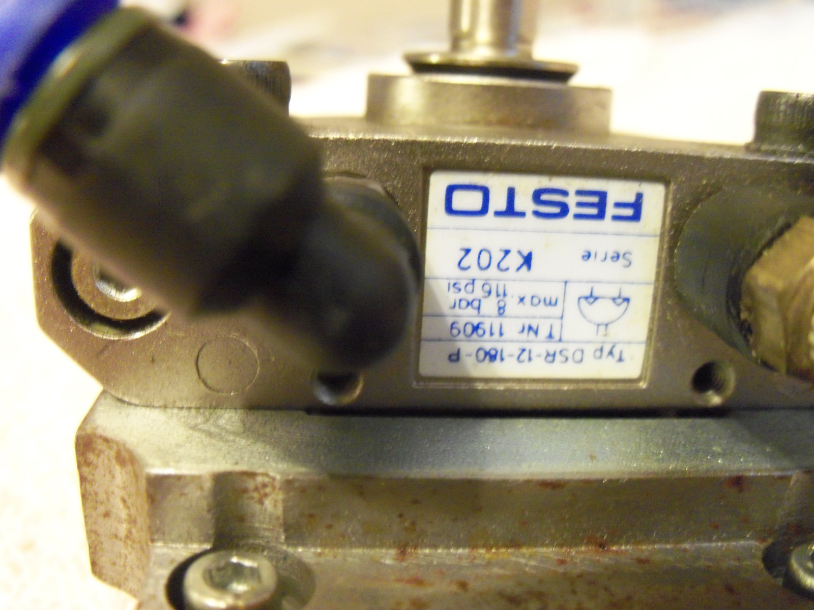 SMC CXSM10-20 DUAL ROD CYLINDER WITH SEMI ROTATING FESTO CYLINDER | eBay