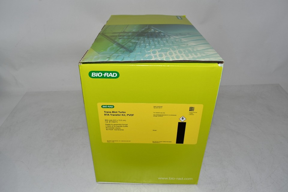 NEW Bio-Rad 1704273 Trans-Blot Turbo RTA Midi 0.2 m PVDF Transfer Kit ...