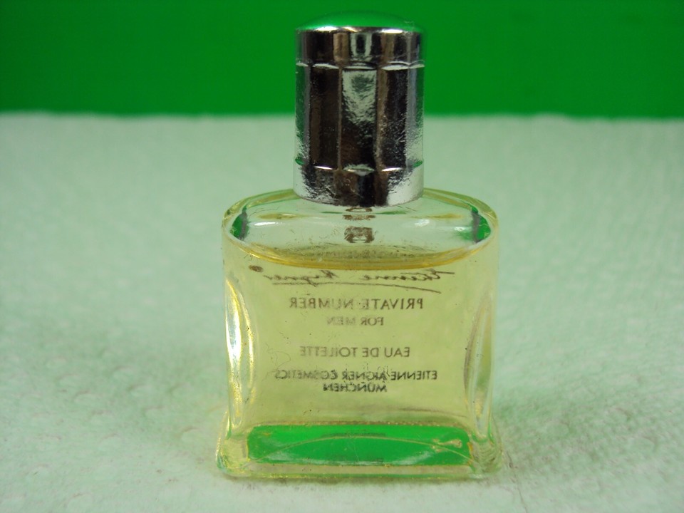 Private Number Cologne by Etienne Aigner for Men 5 ml -0.17oz EDT MINI ...