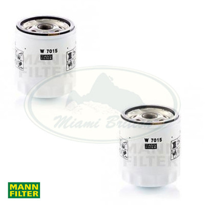 LAND ROVER OIL FILTER x2 RANGE EVOQUE 2.0L 4 CYL LR025306 MANN | eBay