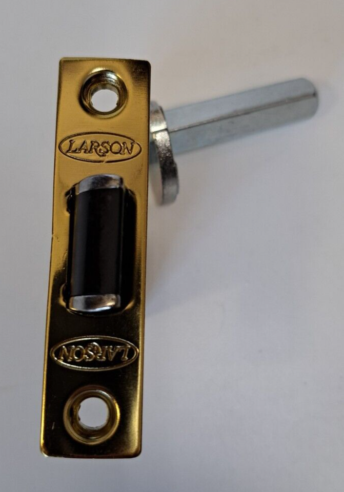 LARSON STORM DOOR BRASS MORTISE LOCK HANDLE LATCH LOCK | eBay