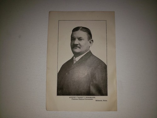 August Herrmann 1914 Chairman Baseball National Commission | eBay