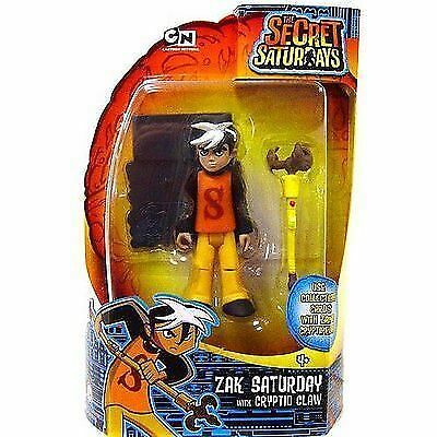 The Secret Saturdays Zak Saturday W/ Cryptid Claw 2009 Mattel Ages 3 ...