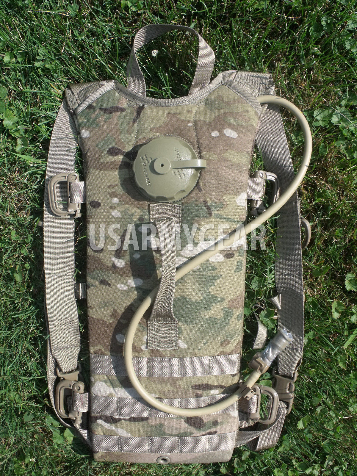US MOLLE II Multicam Hydration System Carrier or 100 oz 3L Bladder Bag ...