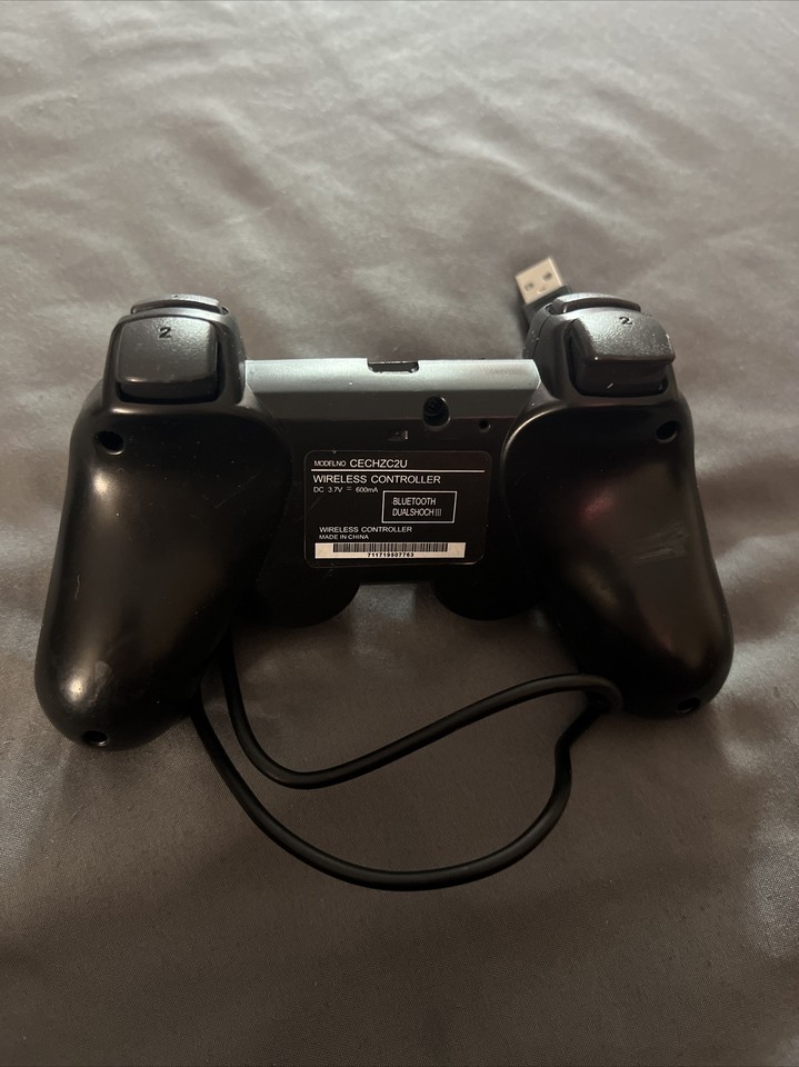 Sony PS2 BLACK Wireless Controller OEM DualShock PlayStation 2 Parts | eBay