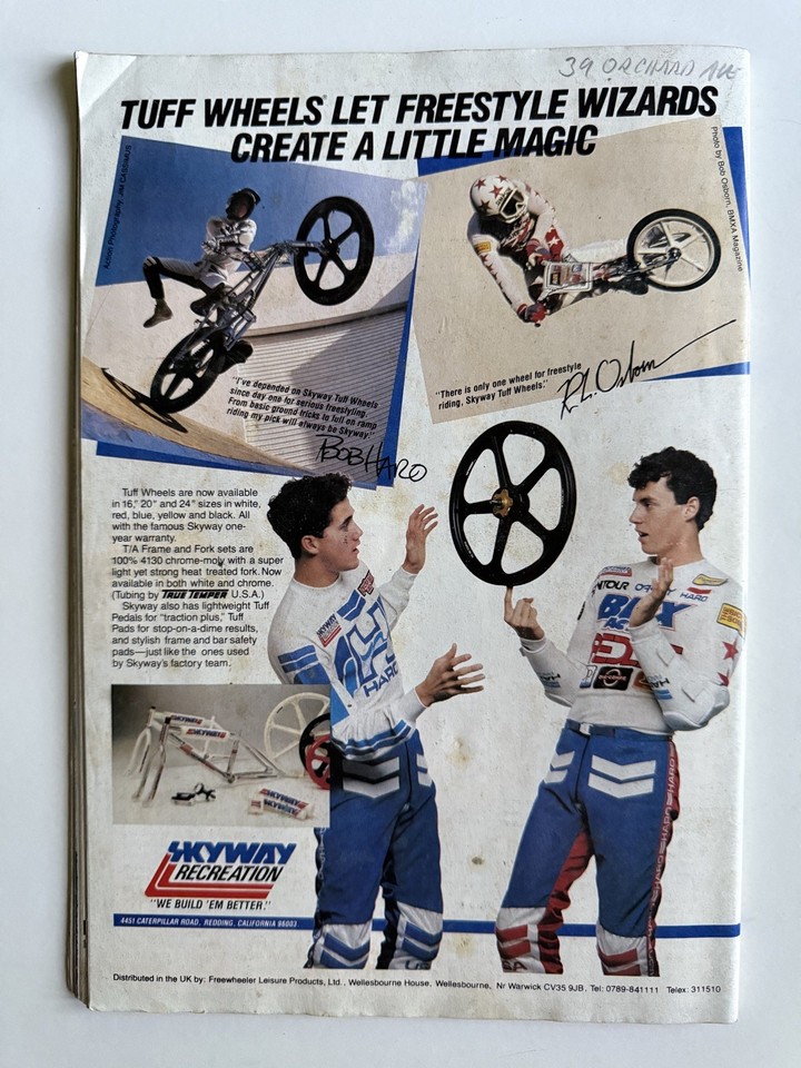 BMX Action Bike magazine Issue 17 April 1984 RAD | eBay UK