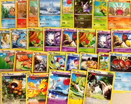 Pokemon TCG 50 CARD LOT : Rare Common Uncommon GUARANTEED RARES & HOLOS ...