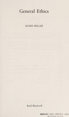 General Ethics Paperback Agnes. Heller 9780631175797| eBay