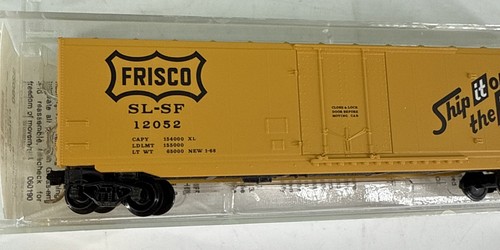 Micro Trains 32060 Frisco 50' Box Car Plug Door # 6244 N Scale ...