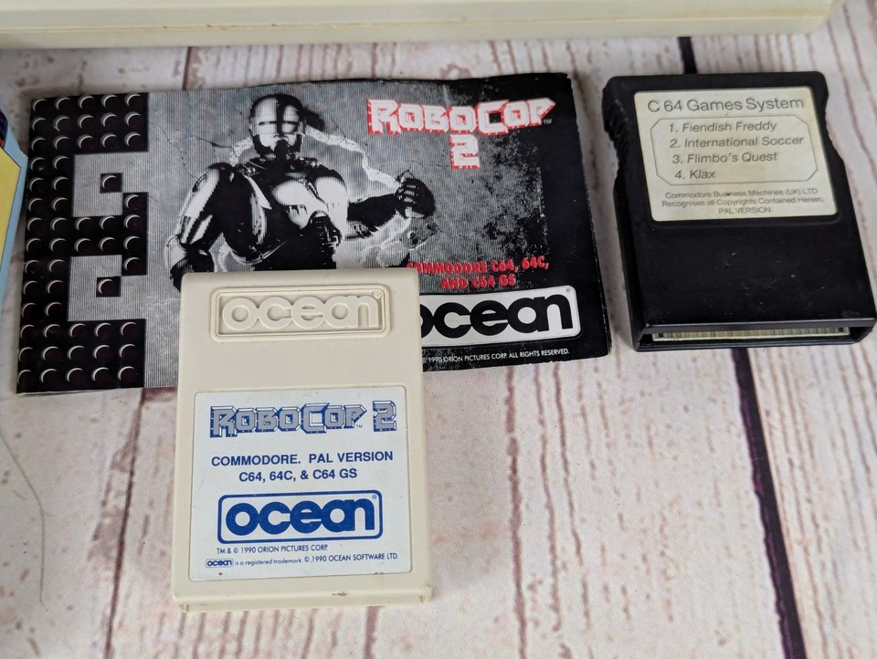 ultra Rare & Truly Colectable commodore 64 gs Game Console & Games ...