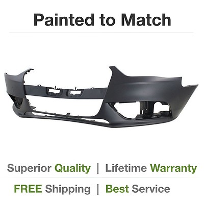 NEW 2013 2014 2015 Audi A4 Front Bumper Base Front Bumper COVER Painted ...