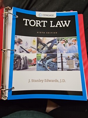 Tort Law by J Stanley Edwards | eBay