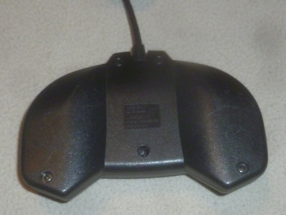 SEGA SATURN ORIGINAL OEM CONTROLLER GAMEPAD MK-80100 REMOTE BLACK ...