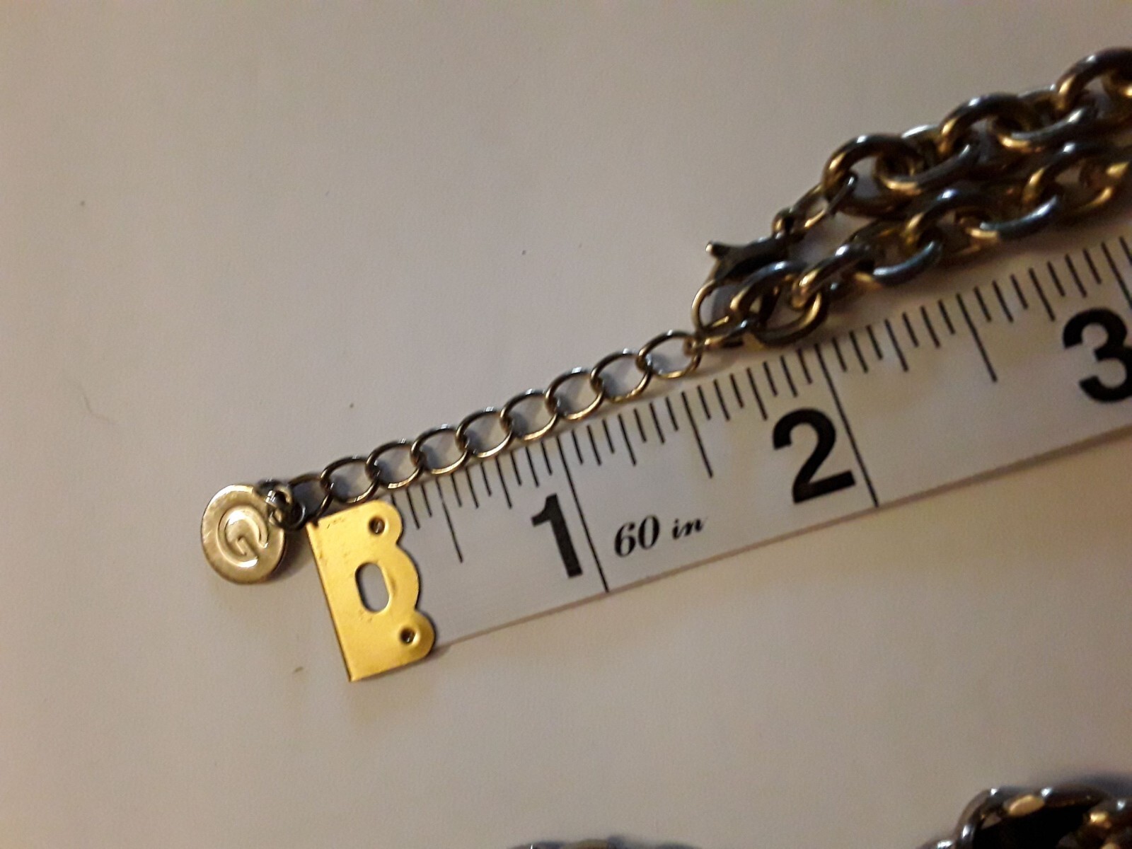 Guess Chunky Chain Hearts and Keys with Rhinestones Charm Necklace | eBay