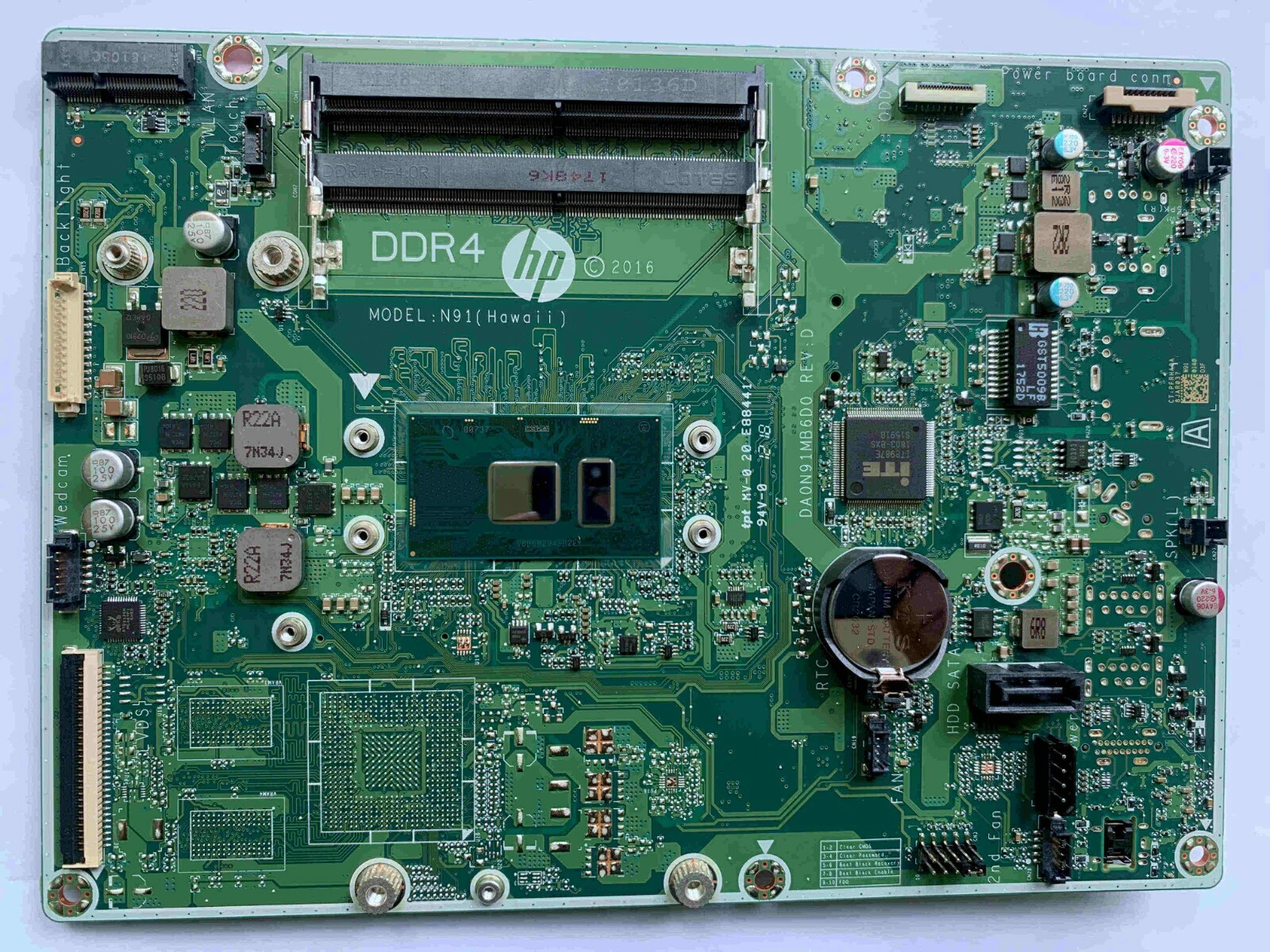 848949-002 848949-602 for HP 24-g Laptop Motherboard Da0n91mb6d0 Intel ...