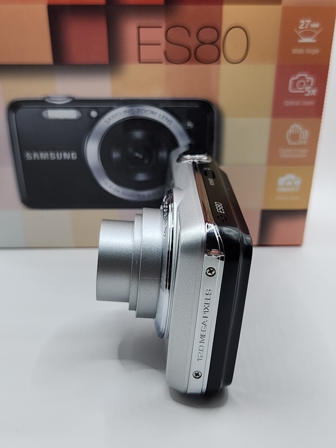 Samsung ES80 12.2MP Digital Camera - Black for sale online | eBay