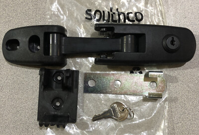 Southco Rubber Hood Latch PA66GF35 w/ Lock | eBay