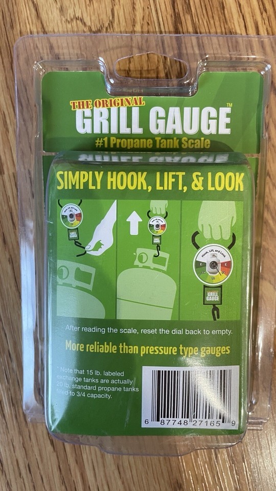 Grill Gauge Original Propane Tank Scale for BBQ Grill, Patio Heater, | eBay