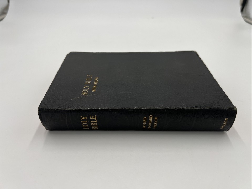 Holy Bible With Helps Revised Standard Version RSV Thomas Nelson & Sons ...