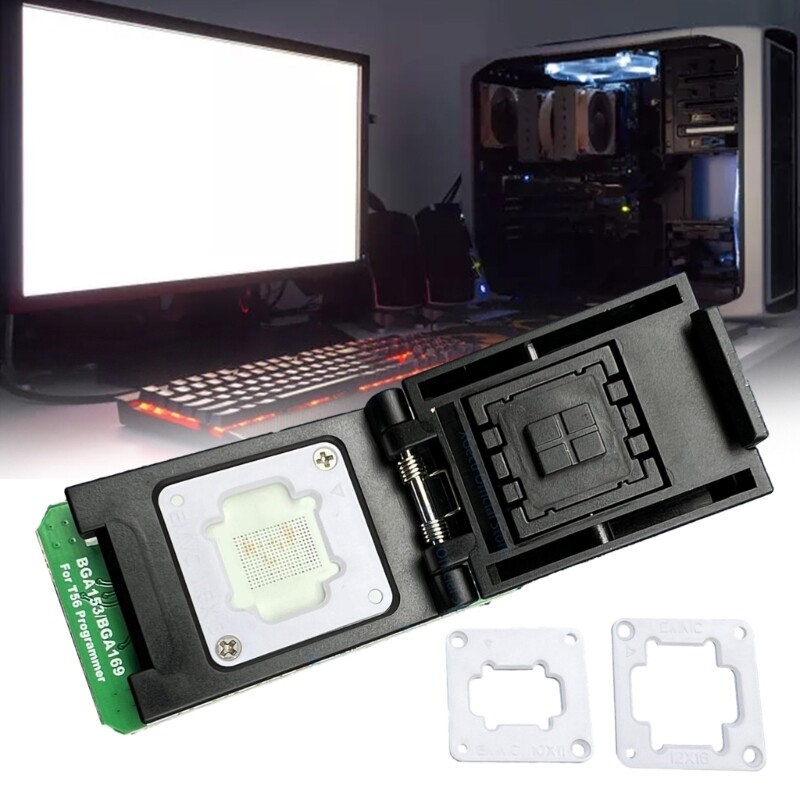 T56 Programmer EMMC_BGA153/169 Connector Adapter Fast Programming for ...