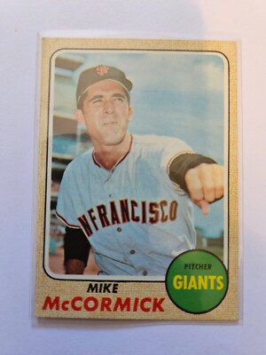 1968 TOPPS MIKE MCCORMICK #400 VG/EX COMBINED SHIPPING | eBay