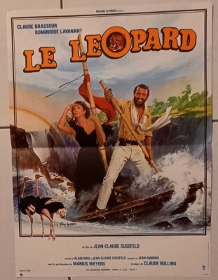Affiche cinema Le léopard 1984 | eBay