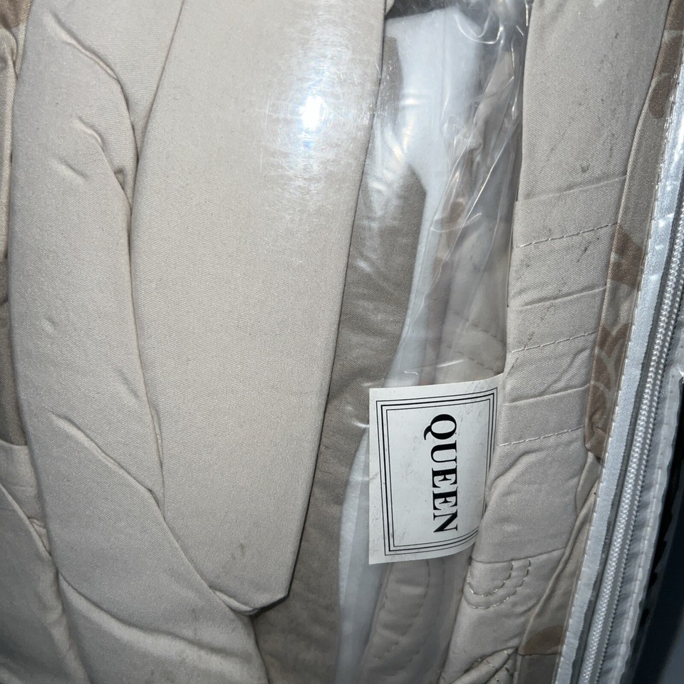 510 Design Ramsey Embroidered 8-Pc. Comforter Set, Queen, Natural ...