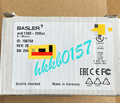 acA1300-200UC Basler industrial camera FedEx/DHL brand new | eBay