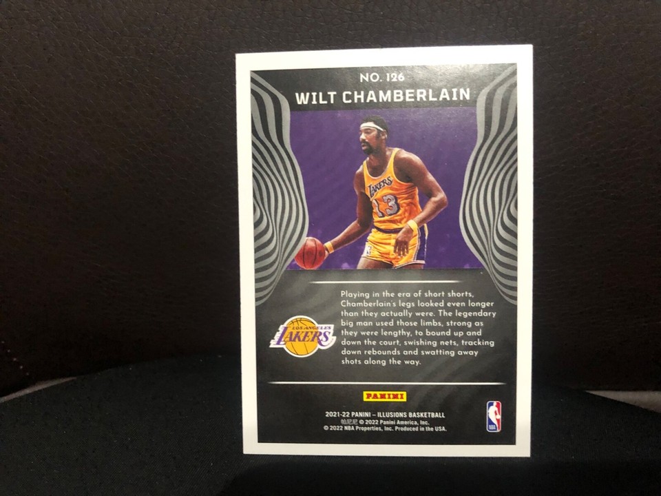 2021-22 Panini ILLusions Orange Wilt Chamberlain #126 Lakers | eBay