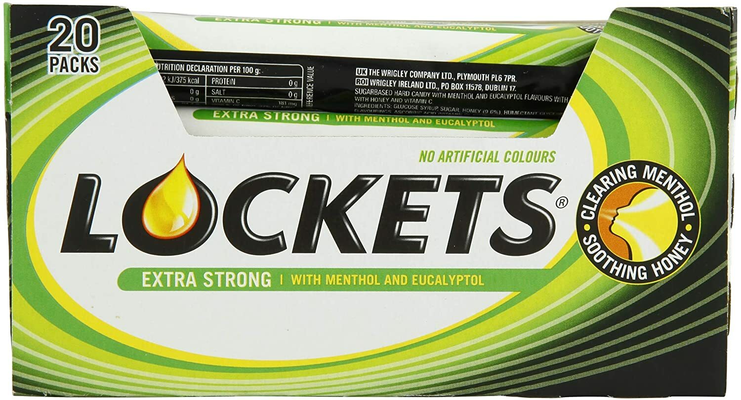 Lockets Extra Strong Lozenges Candy Bulk Buy (Pack of 20/40) 41 g | eBay UK
