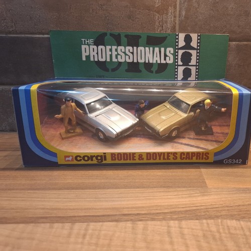 Corgi 342 Code3 Ci5 The Professionals Ford Capri Bodie & Doyle Silver ...