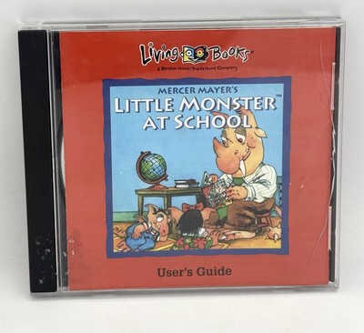 Little Monster At School Living Books PC Game CD ROM 1994 CLEAN DISC | eBay