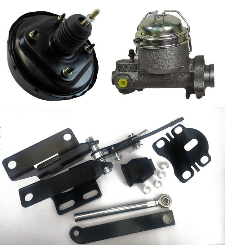 1964-66 Ford Mustang Power Brake Booster Conversion Kit For Drum Brakes ...