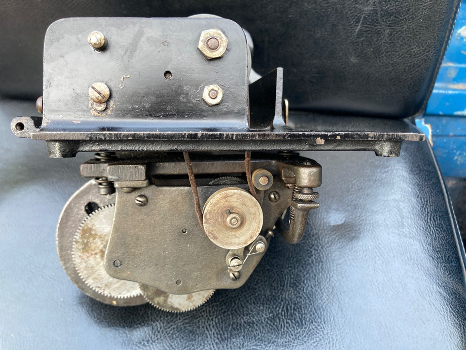 EDISON phonograph Amberola motor board & bedplate made-in-USA vintage ...