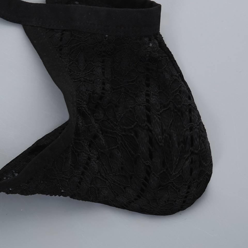 Men Thongs G Strings Low Rise Sheer Breathable Underwear with Mesh ...